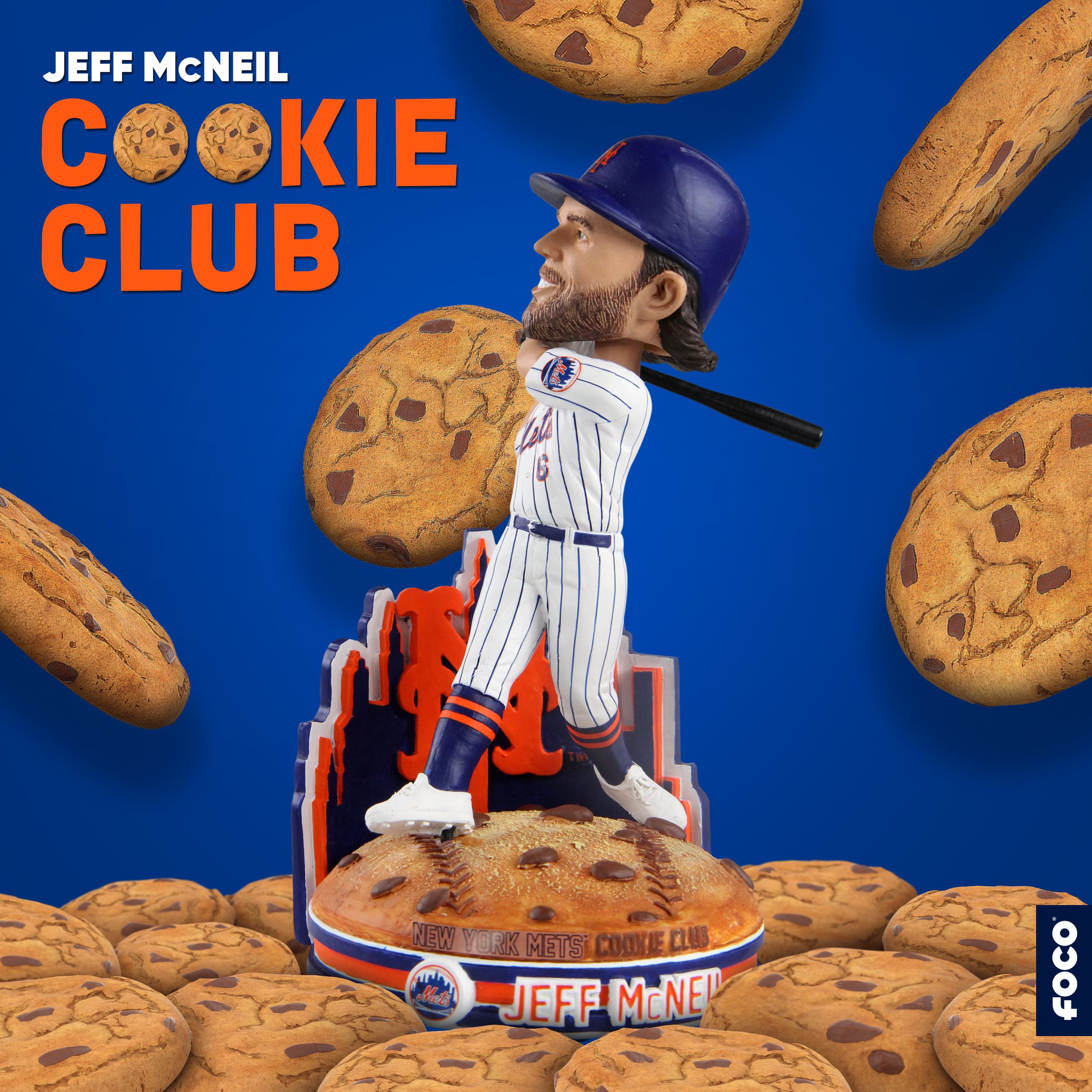 FOCO Releases Series 2 Mets Cookie Club Bobbleheads | Metsmerized Online