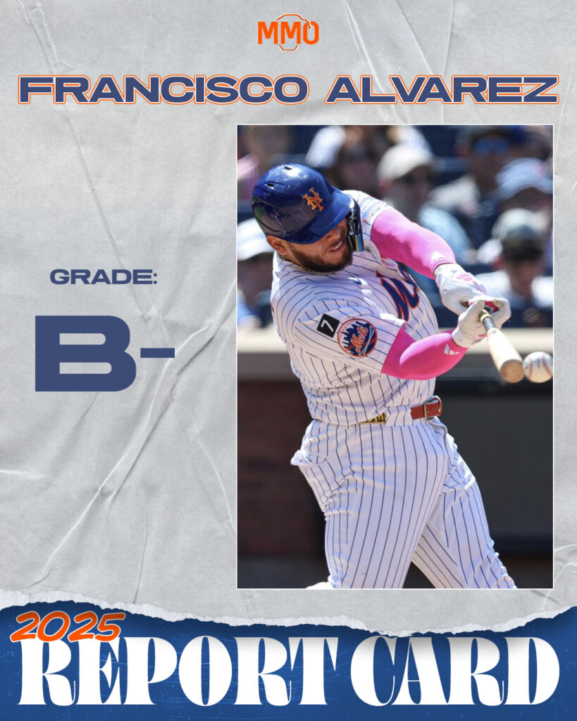 2025 Report Card: Francisco Alvarez, C - Metsmerized Online
