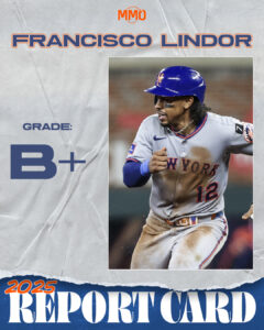 2025 Report Card: Francisco Lindor, SS - Metsmerized Online