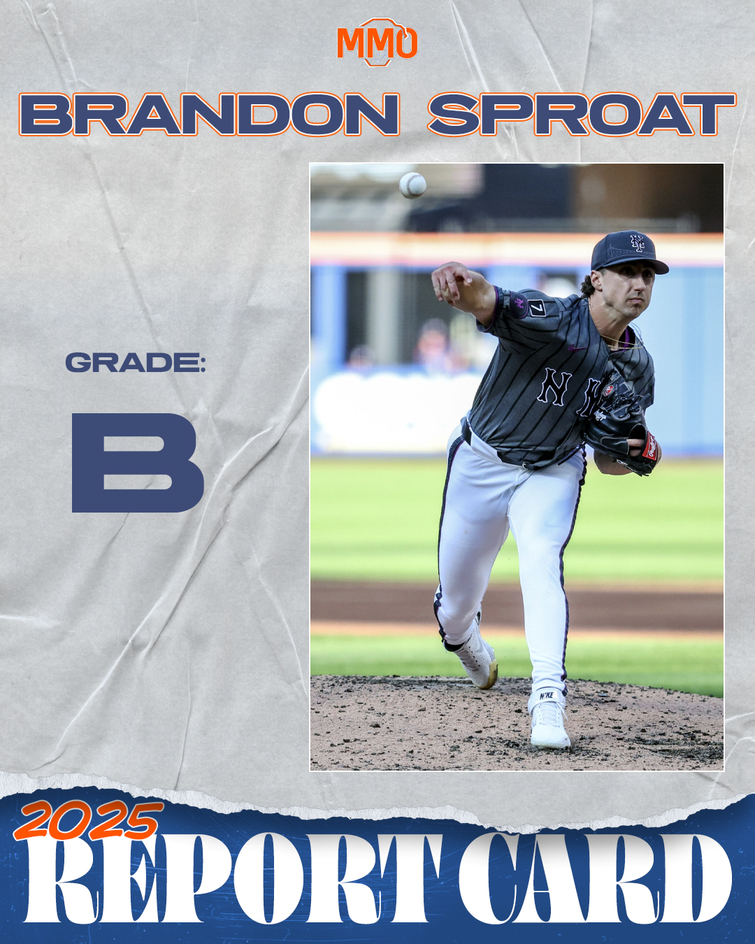 2025 Report Card: Brandon Sproat, RHP - Metsmerized Online