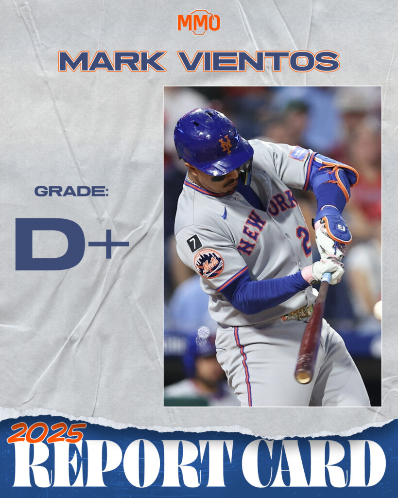 2025 Report Card: Mark Vientos, 3B/DH - Metsmerized Online