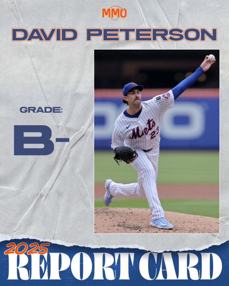 2025 Report Card: David Peterson, SP - Metsmerized Online